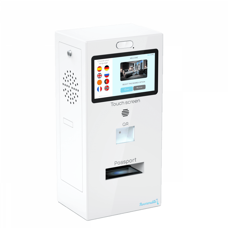 Fully automated reception with Roommatik check-in kiosks