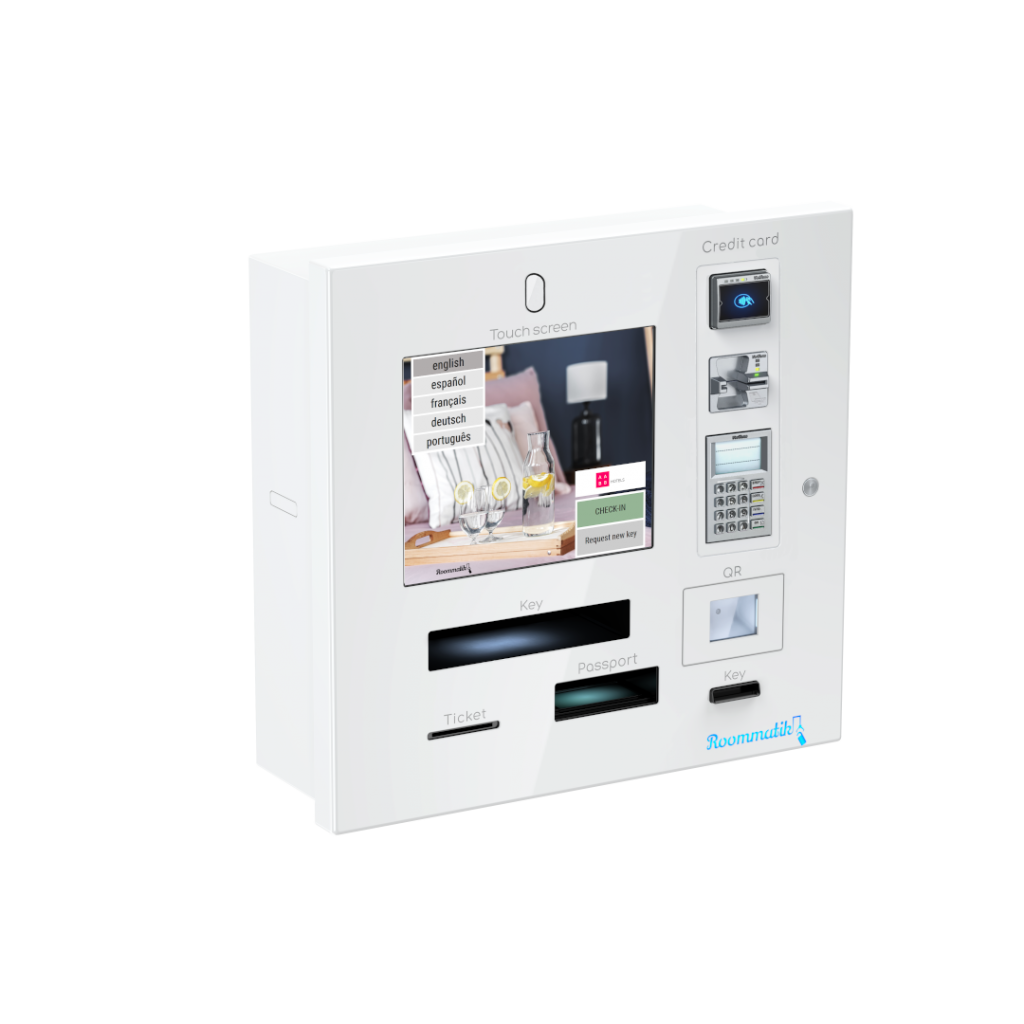 Fully automated reception with Roommatik check-in kiosks
